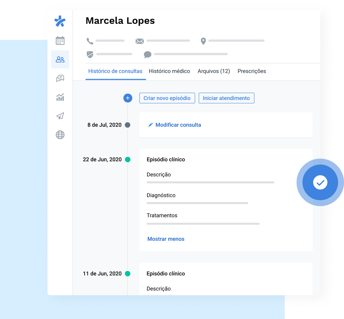 Doctoralia Pro | Prontuário Eletrônico